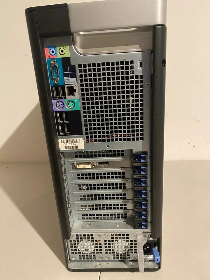 Dell Precision 5810 Intel Xeon E5-1620v3 Quad Core 32GB RAM 512GB SSD ...