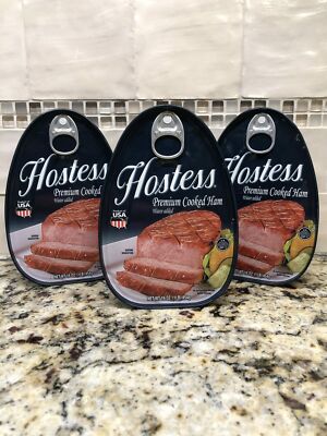 3 Hostess Premium Cooked Canned Ham 16oz (1LB.) dak picnic THREE | eBay