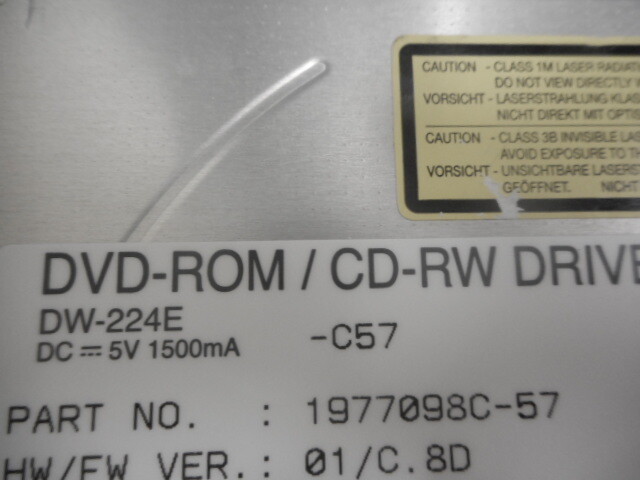 TEAC DW-224E ODD CD-ROM/DVD ODD Slimline CD-RWITH DVD-ROM Combo 24X | eBay