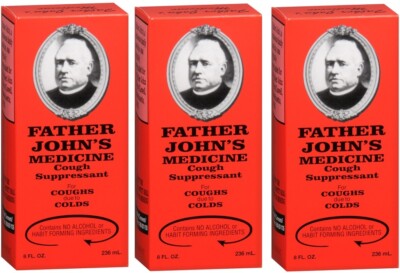 Father John's Medicine Cough Suppressant 8 oz(3 Pack) | eBay