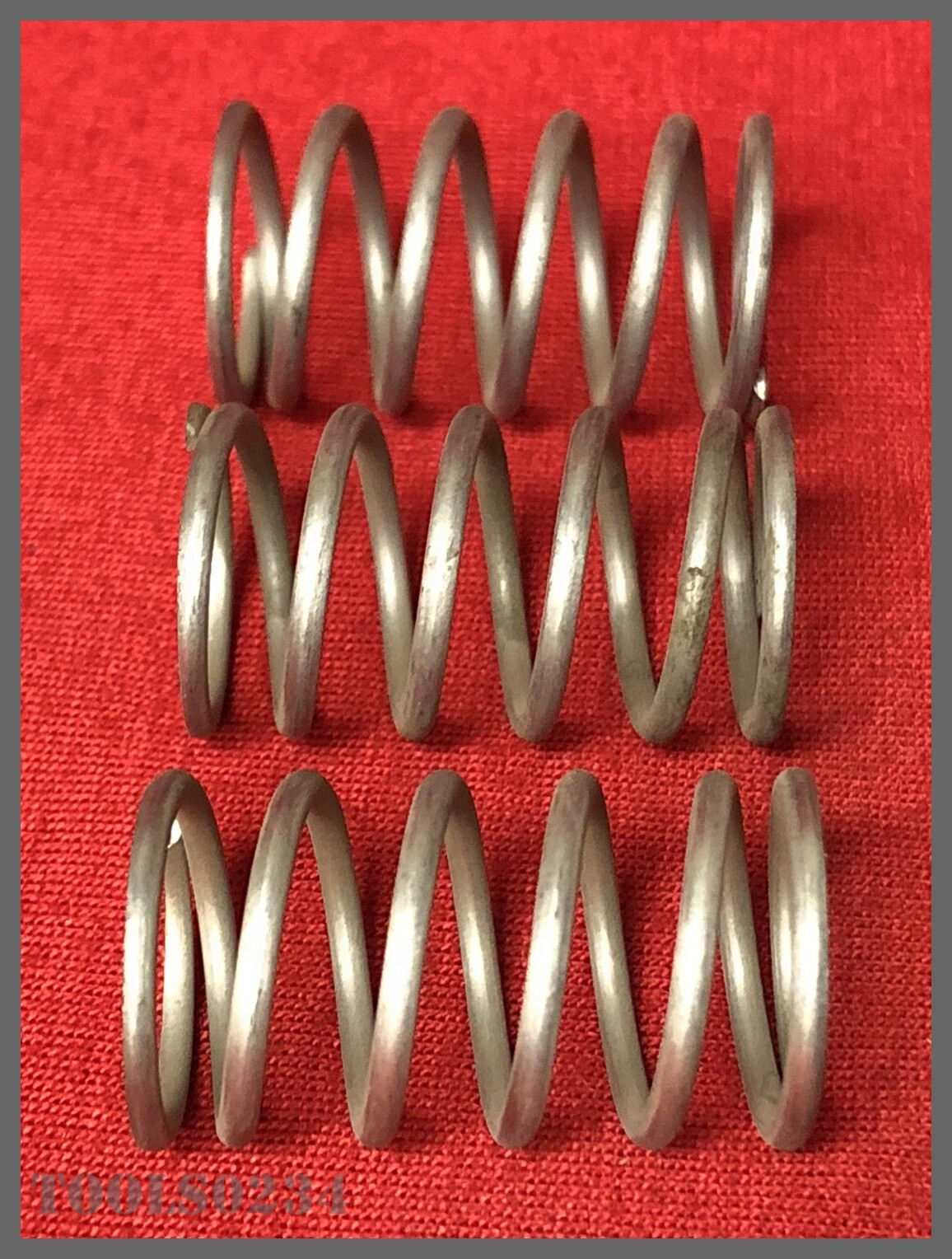 Weekly update 7 8" X 2-1 2" #JS49 Compression Spring WB Jones LOT OF 3 ...