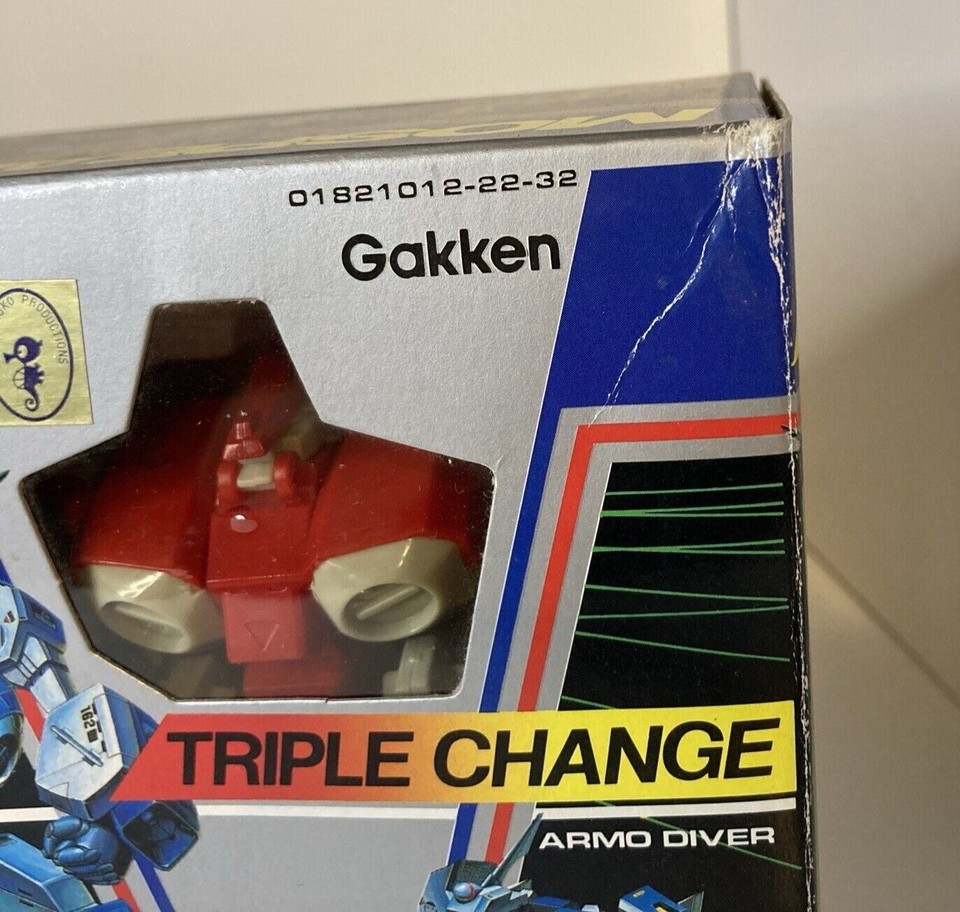 GAKKEN MOSPEADA Cyclone Legioss Triple Change Robotech RED | eBay