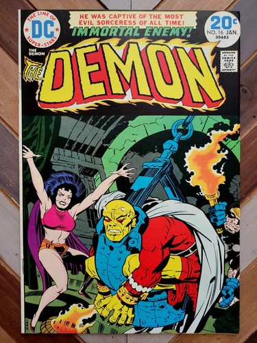 Demon #16 FN/VF 7.0 (DC 1974) Final Issue! ft. ETRIGAN / Jack Kirby ...
