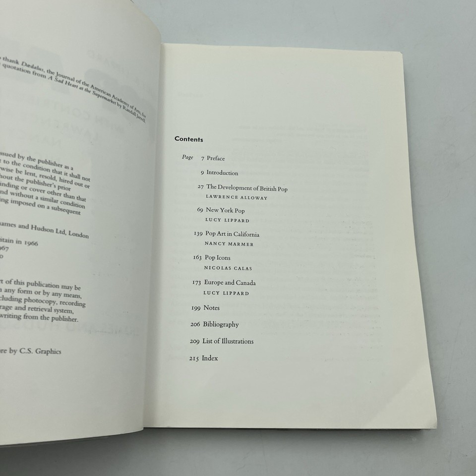 Pop Art World Of Art Lucy Lippard Paperback 1996 Art History | eBay