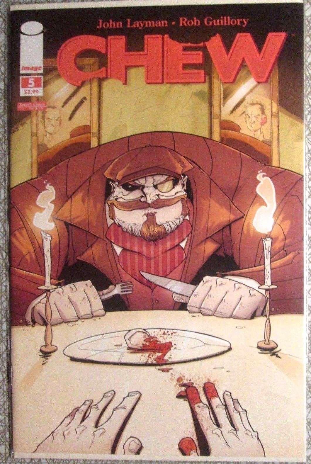 CHEW #5 (NM) JOHN LAYMAN ROB GUILLORY 1st print Image 2009 SOLD-OUT ...