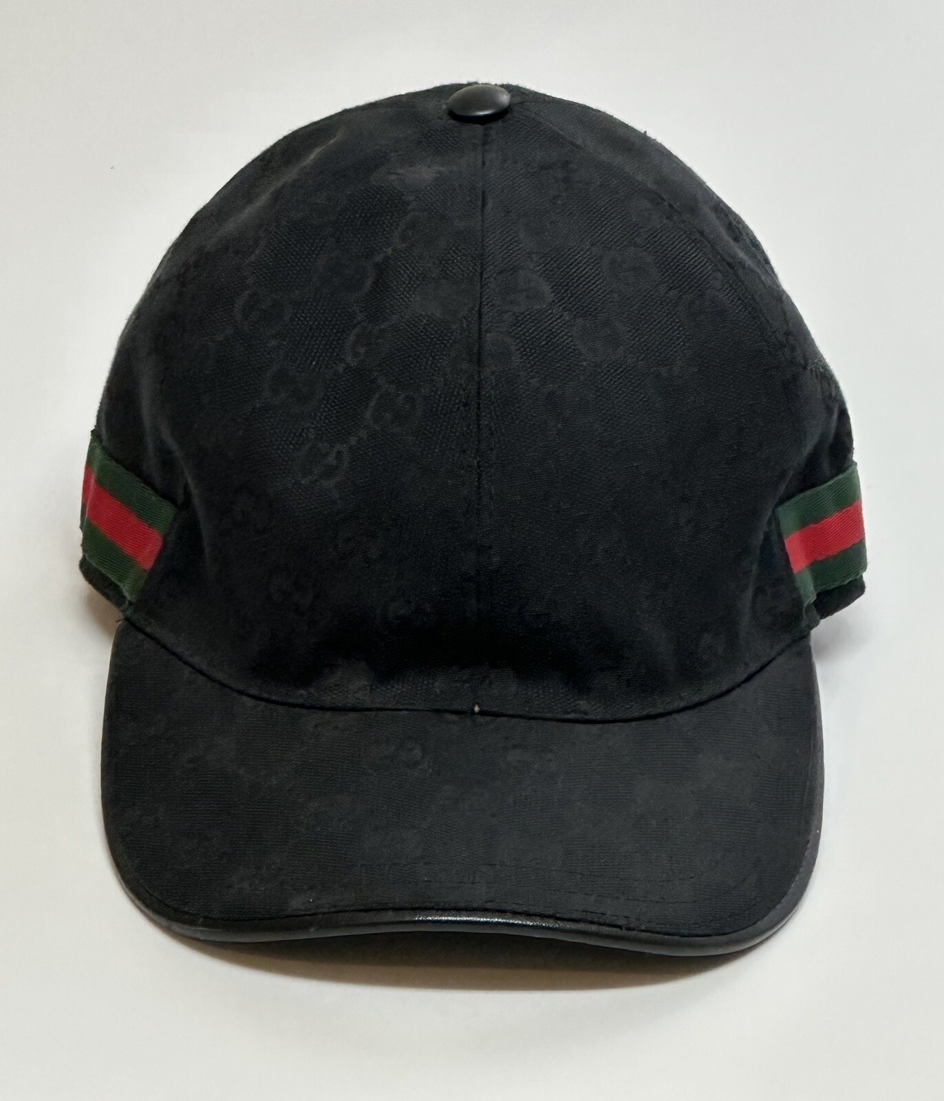 Gucci Original Men’s Canvas Hat With Web|XXL Strap Back Adjustable Cap ...