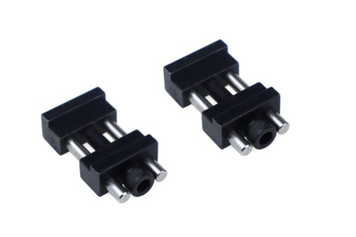 2PCS Mill Vise Jaw Stop Locating Pin CNC milling machine work Locator ...