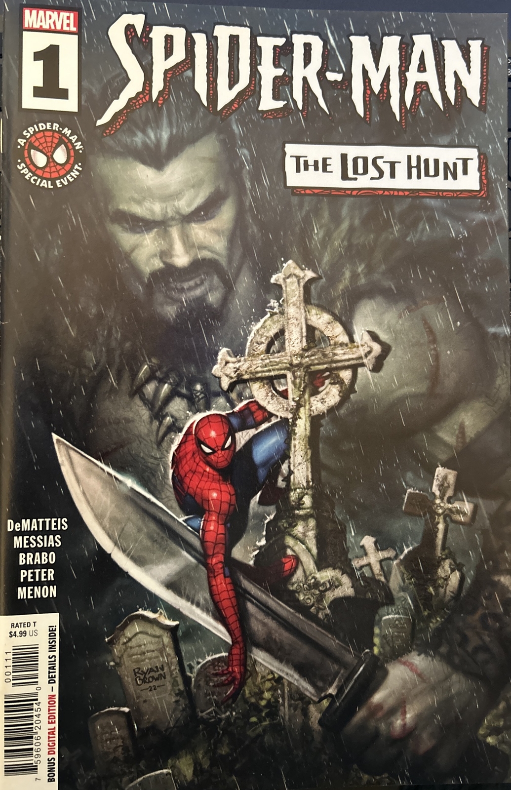 Spider-Man: The Lost Hunt #1 - 2nd Printing Marvel 2023. Bagged ...
