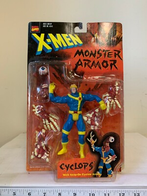 1997 Marvel X-Men Monster Armor Cyclops Snap-On Cyclaw Figure | eBay