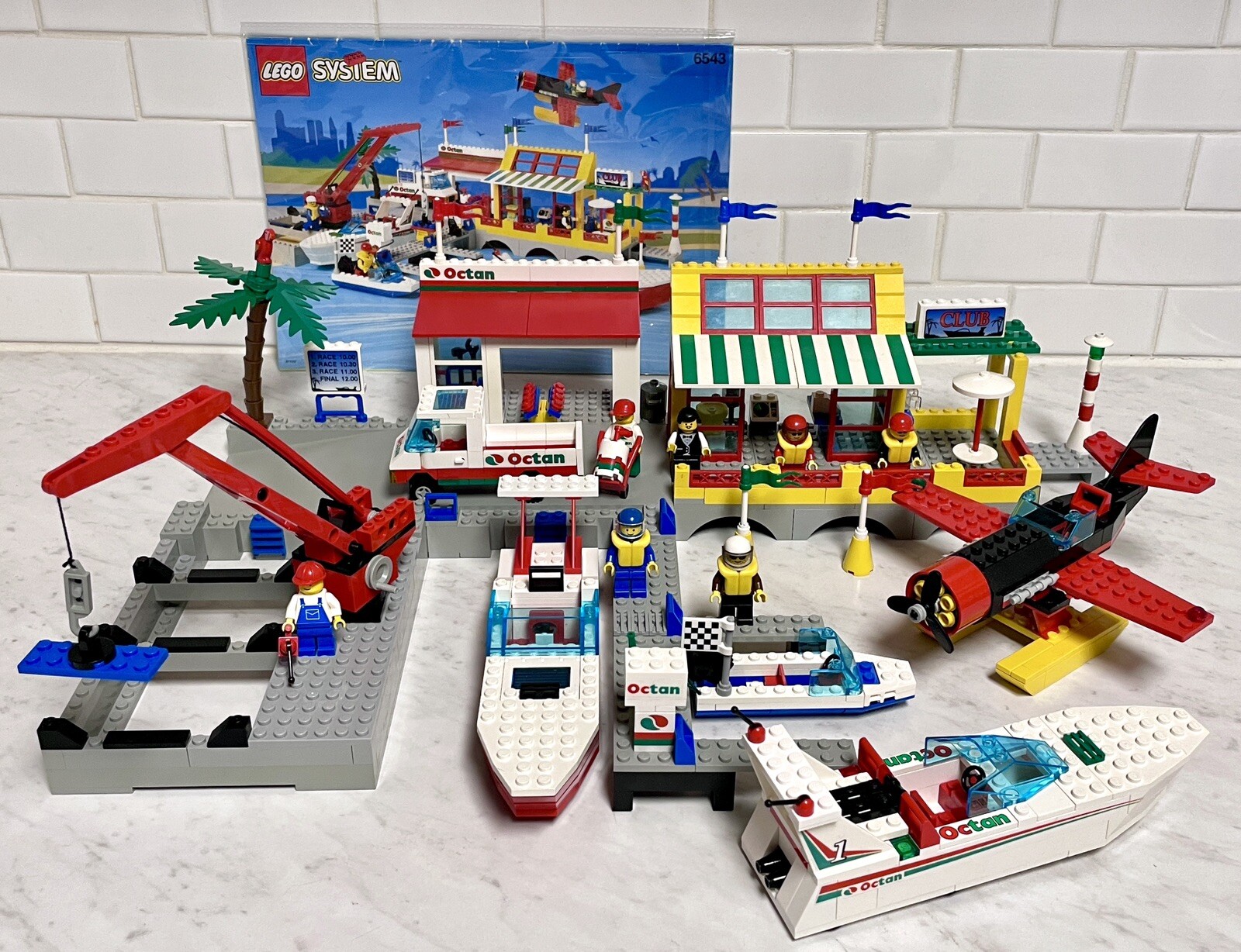 LEGO Town: Sail N’ Fly Marina (6543) Vintage 1994 - w/ Instructions | eBay