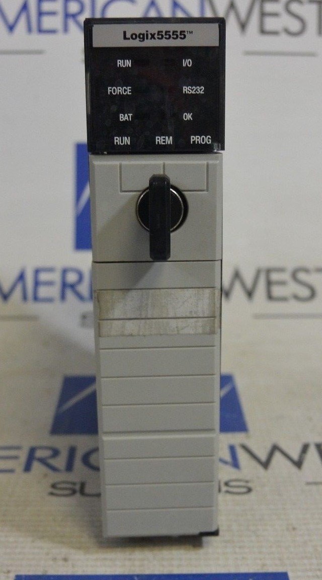 Allen-Bradley ControlLogix 1756-L55/A Processor Unit W/ 1756-M13/A GOOD ...