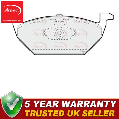 Apec Front Brake Pads Set Fits VW Golf 1997-2004 Audi A3 1996-2003 ...
