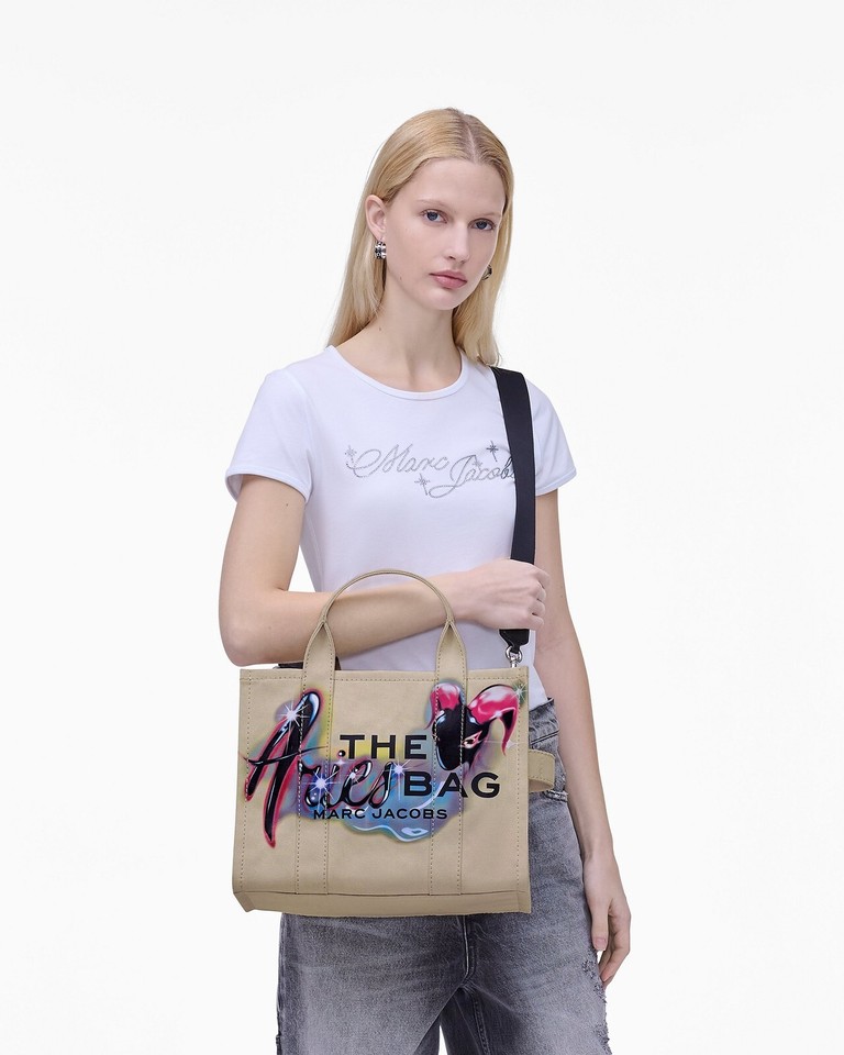 MARC JACOBS Zodiac Canvas Tote Bag Medium 12 Designs Sarah Rabin Art ...