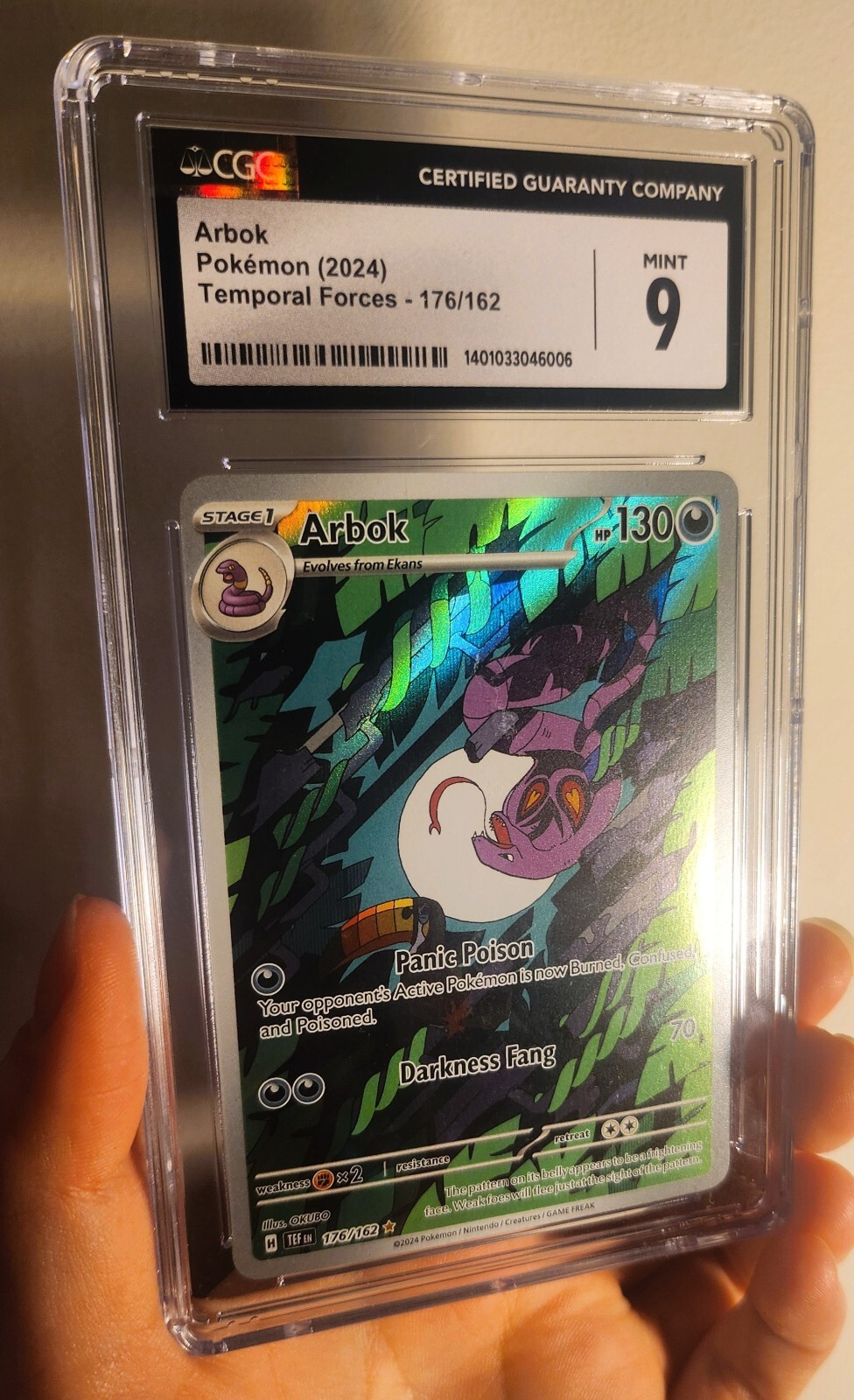 Arbok 176/162 Sv05: Temporal Forces Holo for sale online | eBay