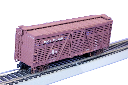 Athearn HO Scale RTR Rock Island 40' Stock Car 1772 | eBay