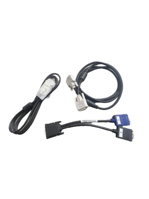 Dell M1-DA to Dual VGA Y Splitter VESA Cable 5E911 05E911 + Two DVI ...