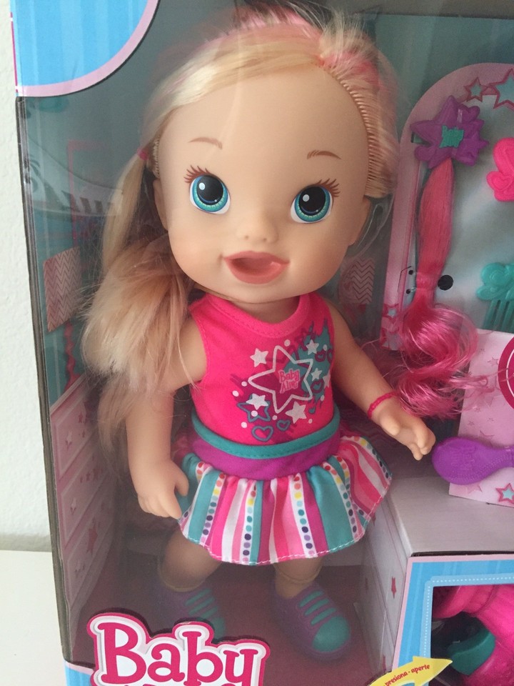 Baby Alive Hasbro Play n Style Christina Doll Blonde Hair with ...