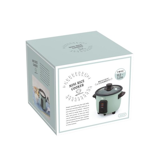 Toffy Mini Rice Cooker 1.5 Go Pale aqua K-RC1 AC100V from Japan NEW ...
