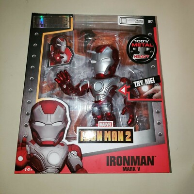 Loot Crate DX Exclusive 6" Light Up Iron Man Mark V Die-cast Figure ...