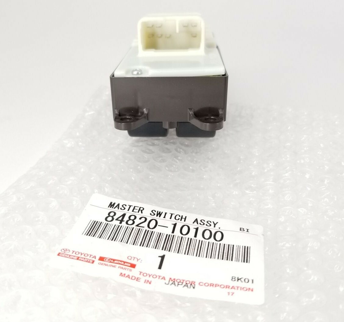 Genuine OEM Toyota 84820-10100 Master Power Window Switch Front LH ...