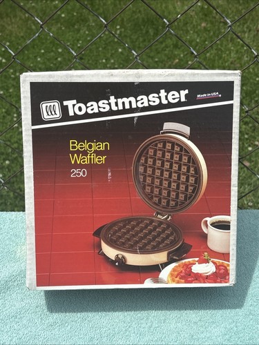 Vintage Toastmaster Belgian Waffler Model 250 – New in Box! | eBay