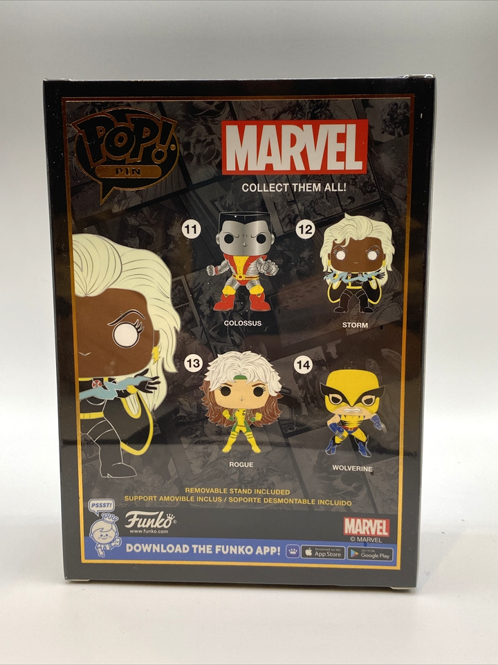 FUNKO POP PIN ~Marvel ~ Storm #12 Enamel Pin ~ new in sealed box | eBay