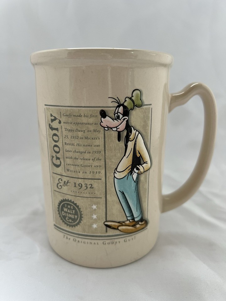 Disney Goofy Coffee Mug 3D Double Sided The Original Goofy Guy Walt ...