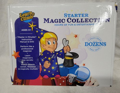 Starter Magic Collections Dozens of Magic Tricks Learn & Climb DVD | eBay