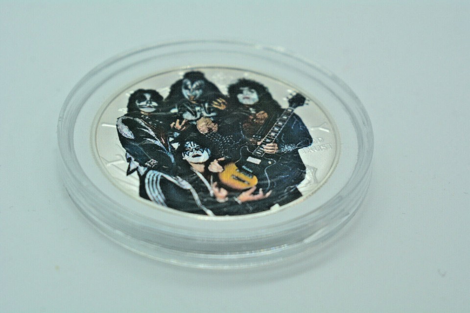 Kiss Limited‑Edition Colorized American Silver Eagle 1 oz .999 Fine ...