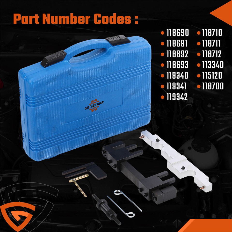 TIMING TOOL PETROL ENGINE LOCKING KIT N43 1.6/2.0 CHAIN DRIVE For BMW ...