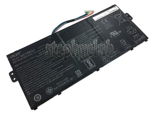 New Genuine AC15A3J Battery for Acer Chromebook R11 CB5-132T CB3-131 ...