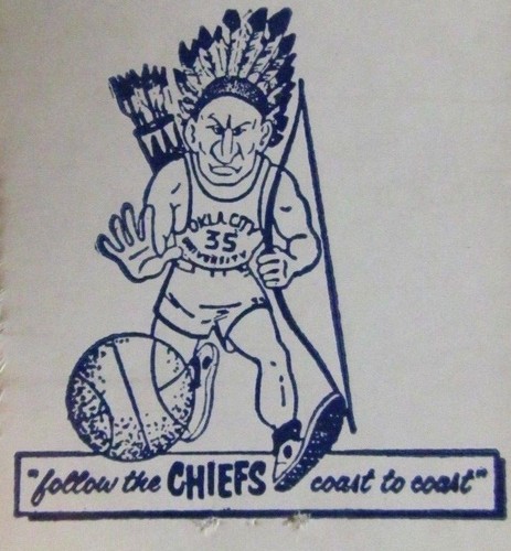 BASKETBALL: OKLAHOMA CITY UNIVERSITY (1957-58 CHIEFS SCHEDULE ...