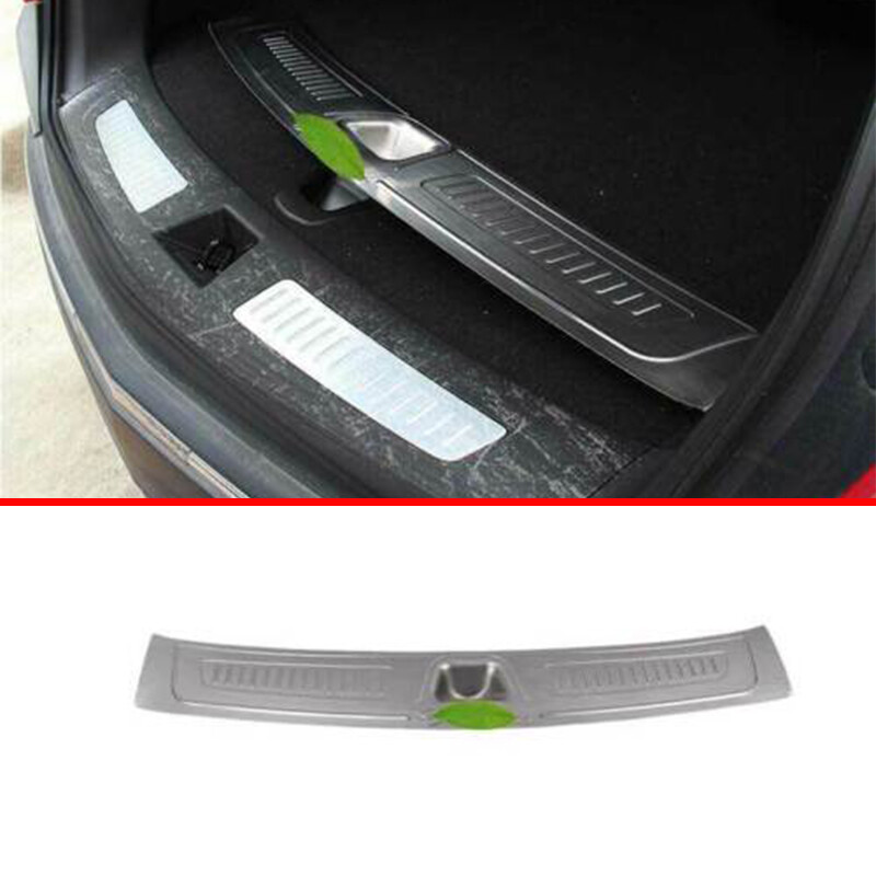 Silver Titanium Rear Bumper Protector Guard Cover Fit For Cadillac XT5 ...