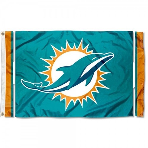 Miami Dolphins 3x5 ft Flag Banner NFL Football Free Shipping | eBay