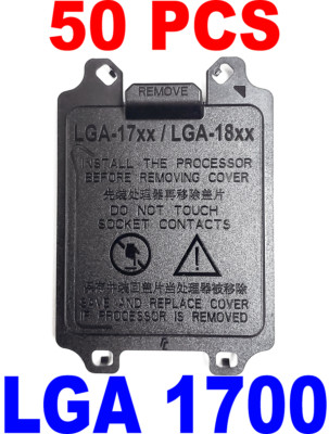 50x LGA 1700 1800 Socket V CPU Socket Protector Covers Caps for ...
