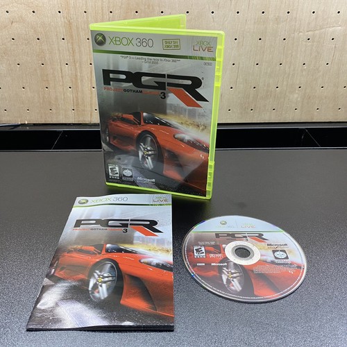 PGR Project Gotham Racing 3 Microsoft 2005 Xbox 360 Video Game Tested ...