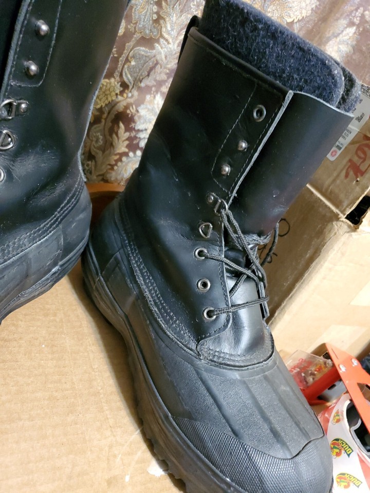 Lacrosse Outdoor Leather / Rubber Waterproof Boots - Size 12 -Felt ...
