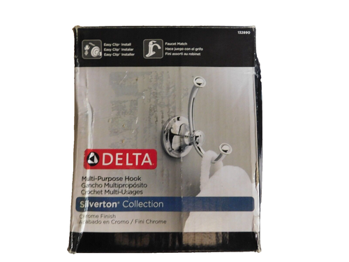 Delta PTR35-BN Porter Collection , Multi Purpose Hook Brushed Nickel | eBay