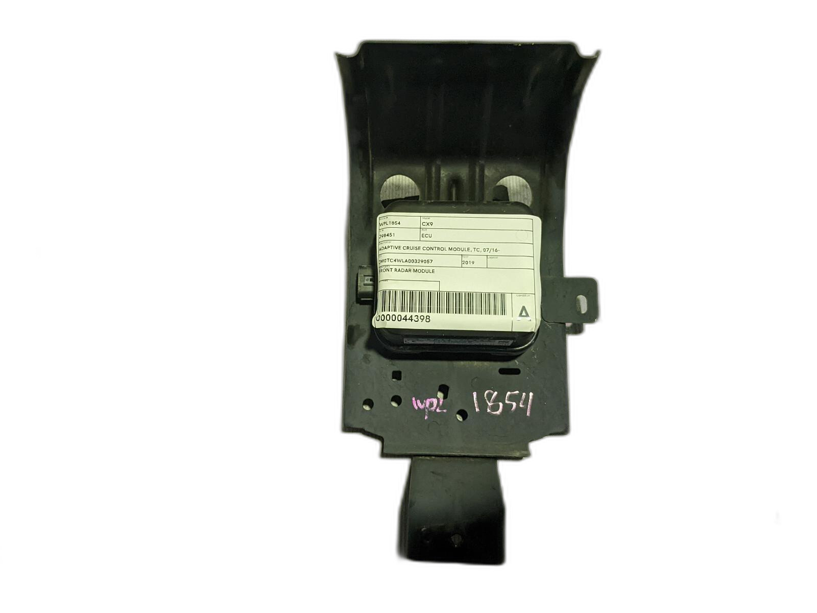 MAZDA CX9 ECU ADAPTIVE CRUISE CONTROL MODULE, TC, 07/16- 16 17 18 19 20 ...