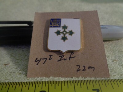 47th Infantry 22M Unit Crest, DI, DUI (DRAW#232) | eBay