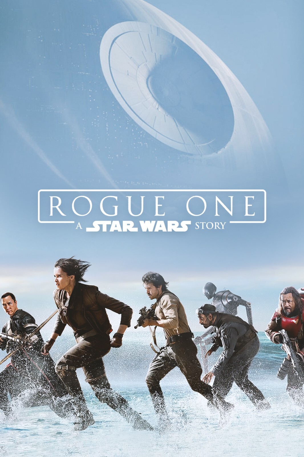 Rogue One A Star Wars Story Metal Poster Jyn Erso Cassian Andor 7x11 ...