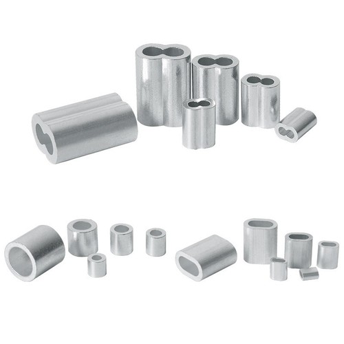 Aluminium Wire Rope Ferrules Crimping Sleeve Also For Marine Stainless ...