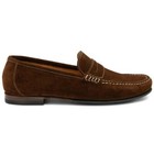 Loake Mens Jefferson Moccasin Shoe Brown Flint Suede Sizes UK 7.5 To UK ...
