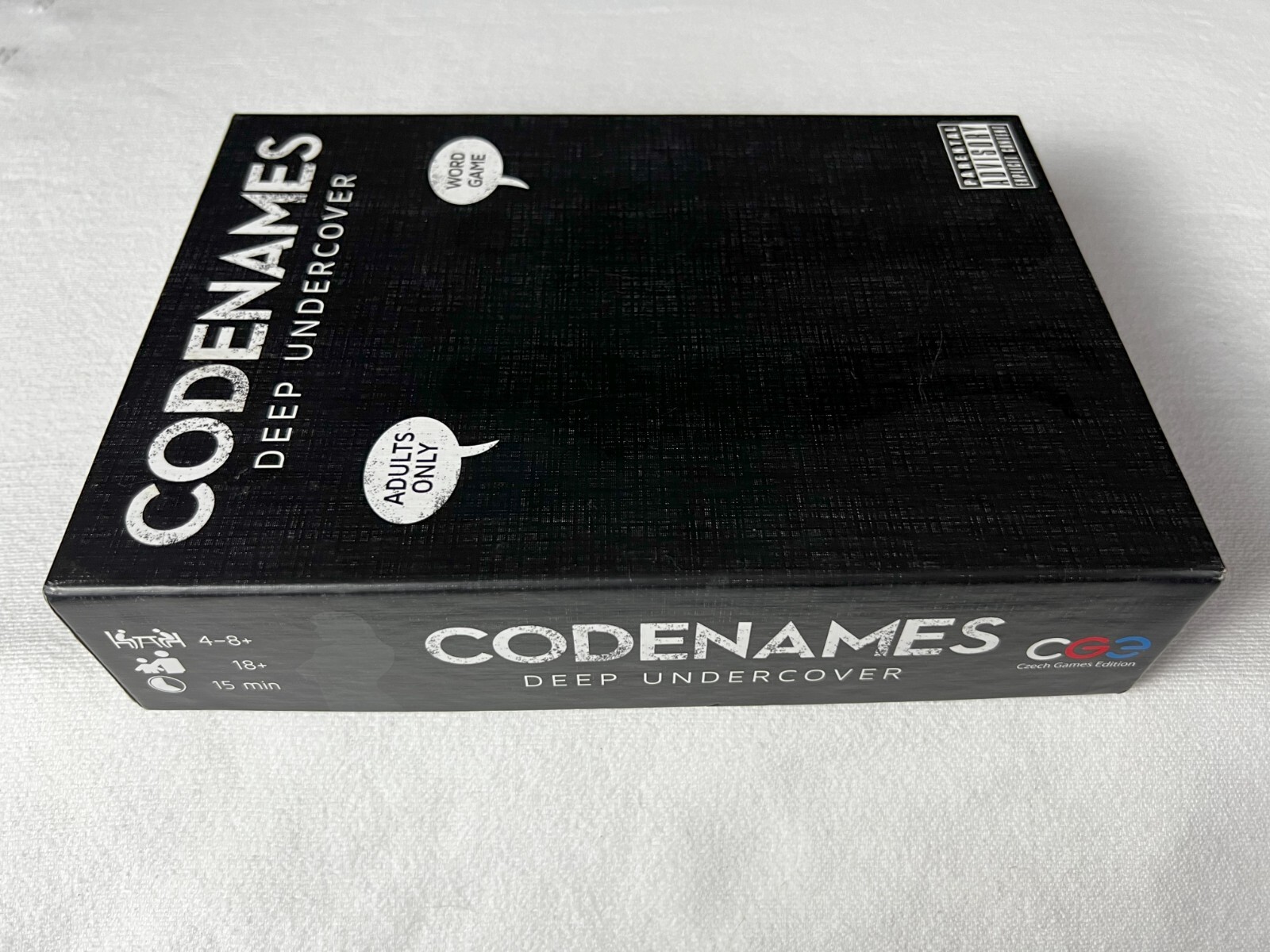 CODENAMES: DEEP UNDERCOVER, Adult Word Game, CGE Czech Games Edition, UNPUNCHED - La Paz County ...