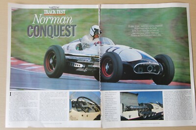 Original CSC 1990 magazine article: NORM OLSEN SPECIAL INDY car | eBay