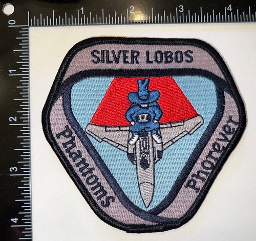 USAF US Air Force 20th Fighter Squadron Silver Lobos Phantoms Phorever ...