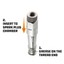 Powerbuilt 18mm Back Tap Spark Plug Thread Repair Tool - 691381 ...