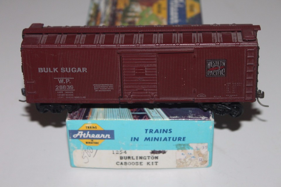 HO Scale Western Pacific Bulk Sugar 40' Single Door Boxcar 26839 Y1123 ...
