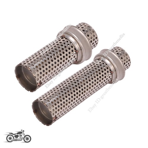 Baffle Motorcycle Removable DB Killer Exhaust Silencer Tube For Mid ...