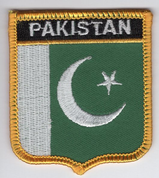 Pakistan Shield Crest Patch Embroidered Iron On Applique | eBay